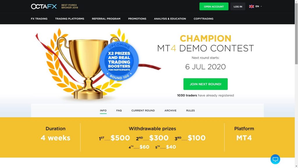 OctaFX Review: 1 Month Live Test (2022) | InvestinGoal