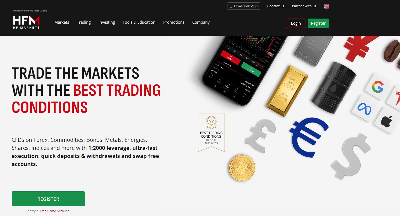 HFM (HF Markets) Review: Is it a good broker? (2024) | InvestinGoal