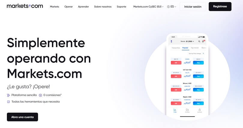 Cuenta Demo Markets.com: Como Abrir Una e info Útiles